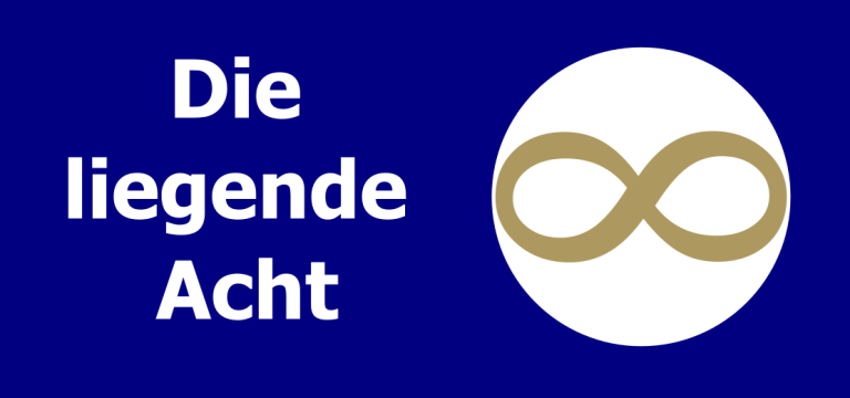 Die liegende Acht - Unendlichkeitszeichen - LeserEcho Leer